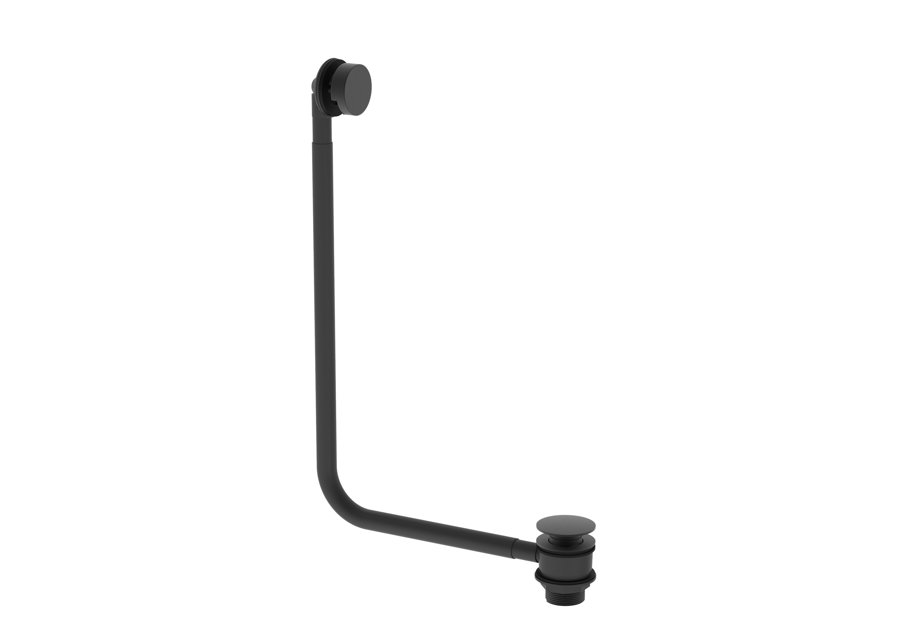 COS overflow & clicker waste - Matte Black COS overflow & clicker waste - Matte Black