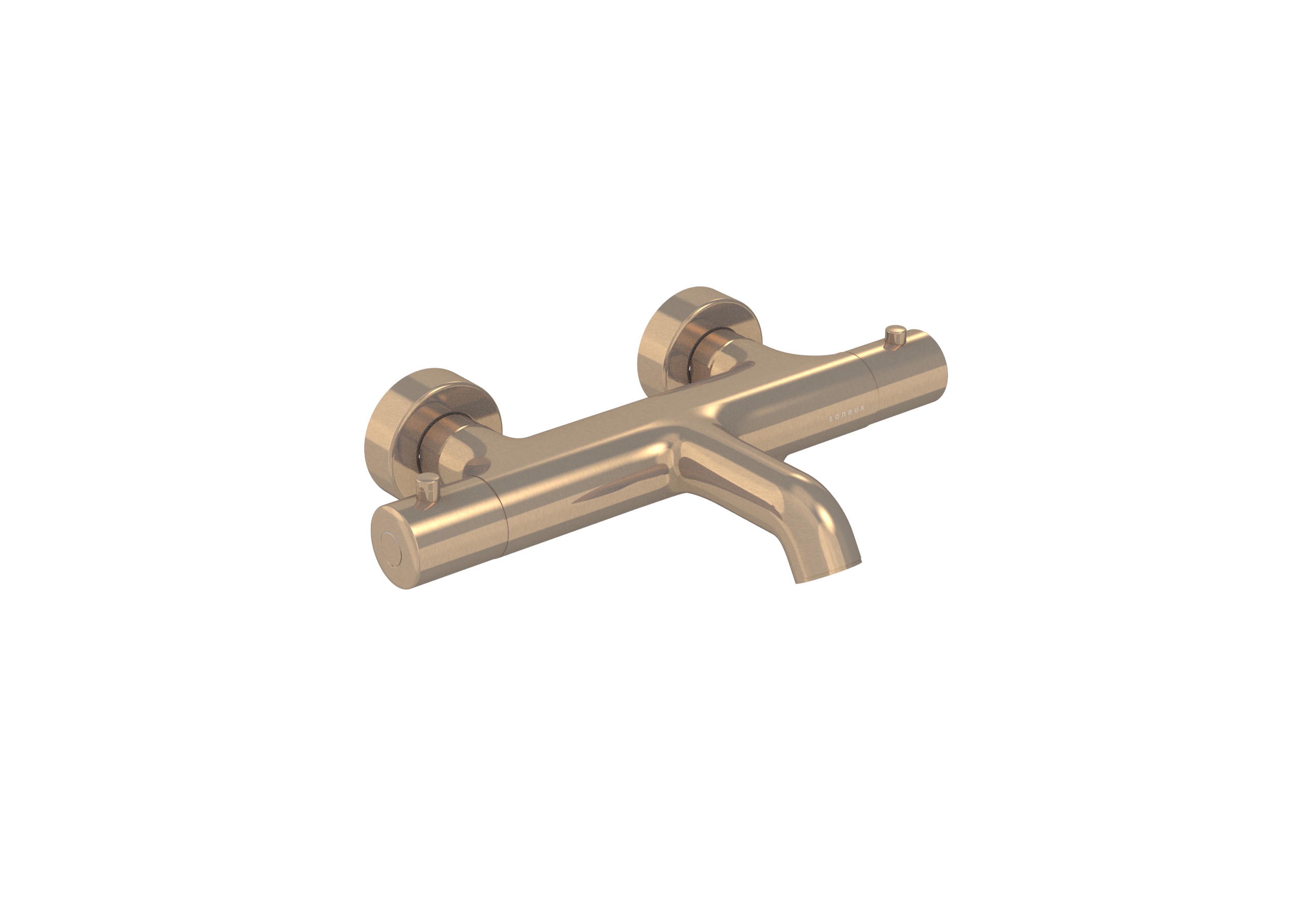 COS Thermostatic Bath Shower Mixer - Brushed Bronze (PVD)