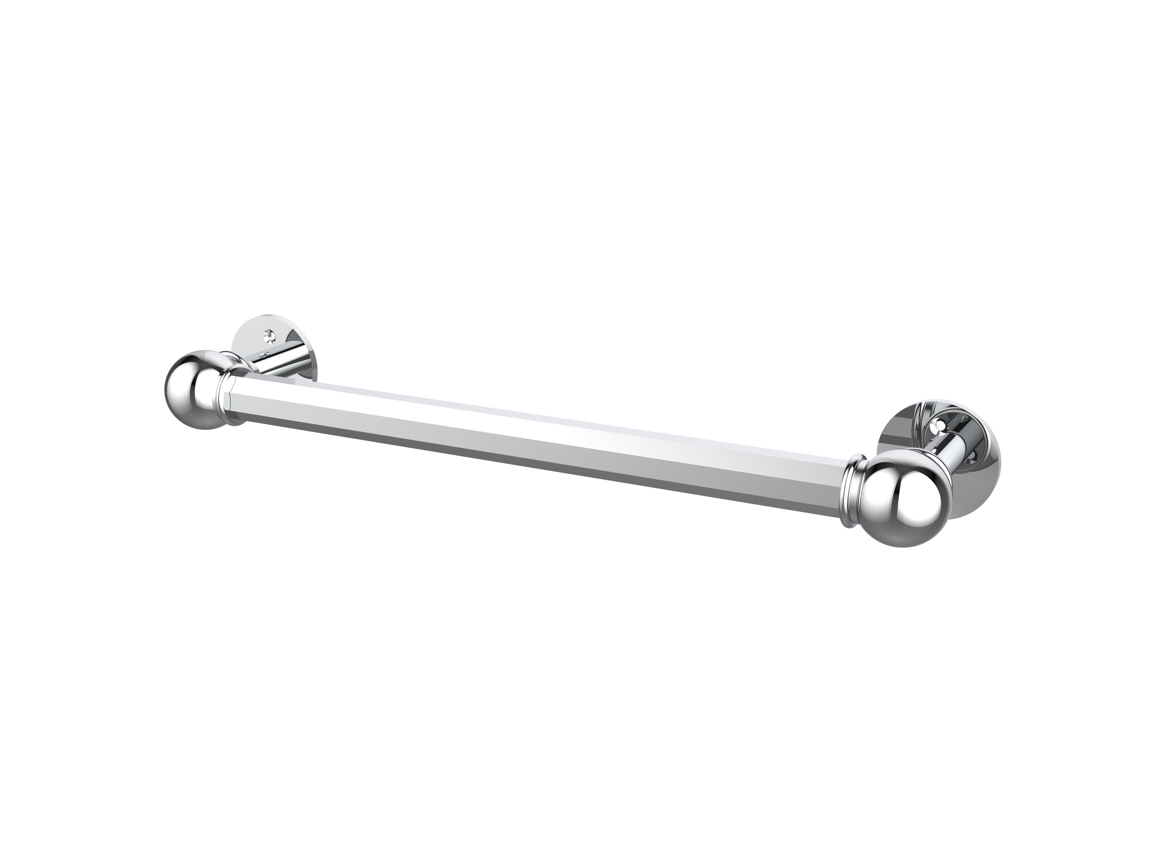 CROMWELL 40cm towel rail - Chrome