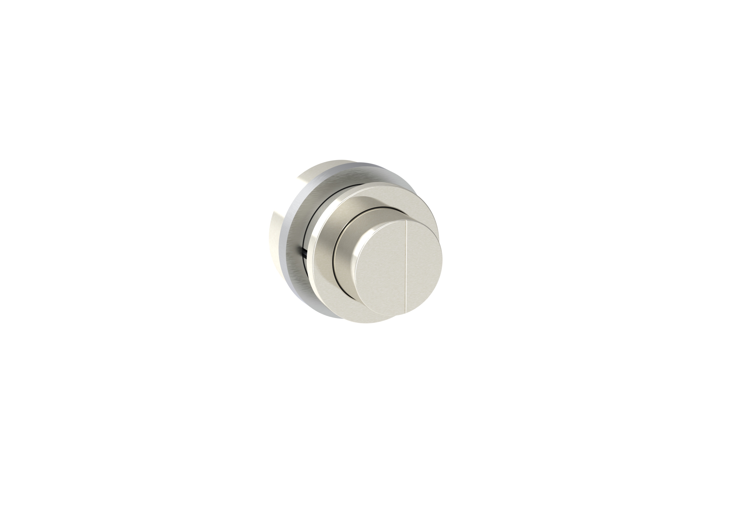 FLUSHE 2.0 brass flush button (for HC2030) - Brushed Nickel PVD FLUSHE 2.0 brass flush button (for HC2030) - Brushed Nickel PVD
